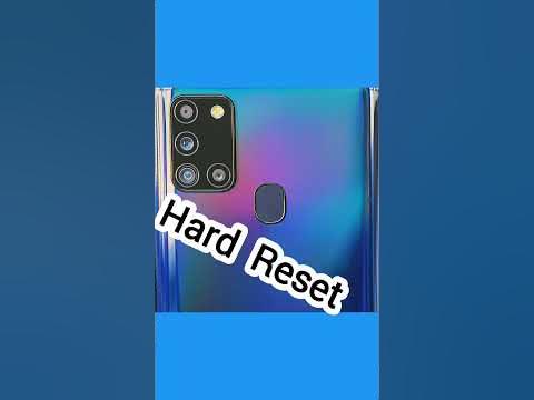 How To Hard Reset Samsung Galaxy A21s - YouTube