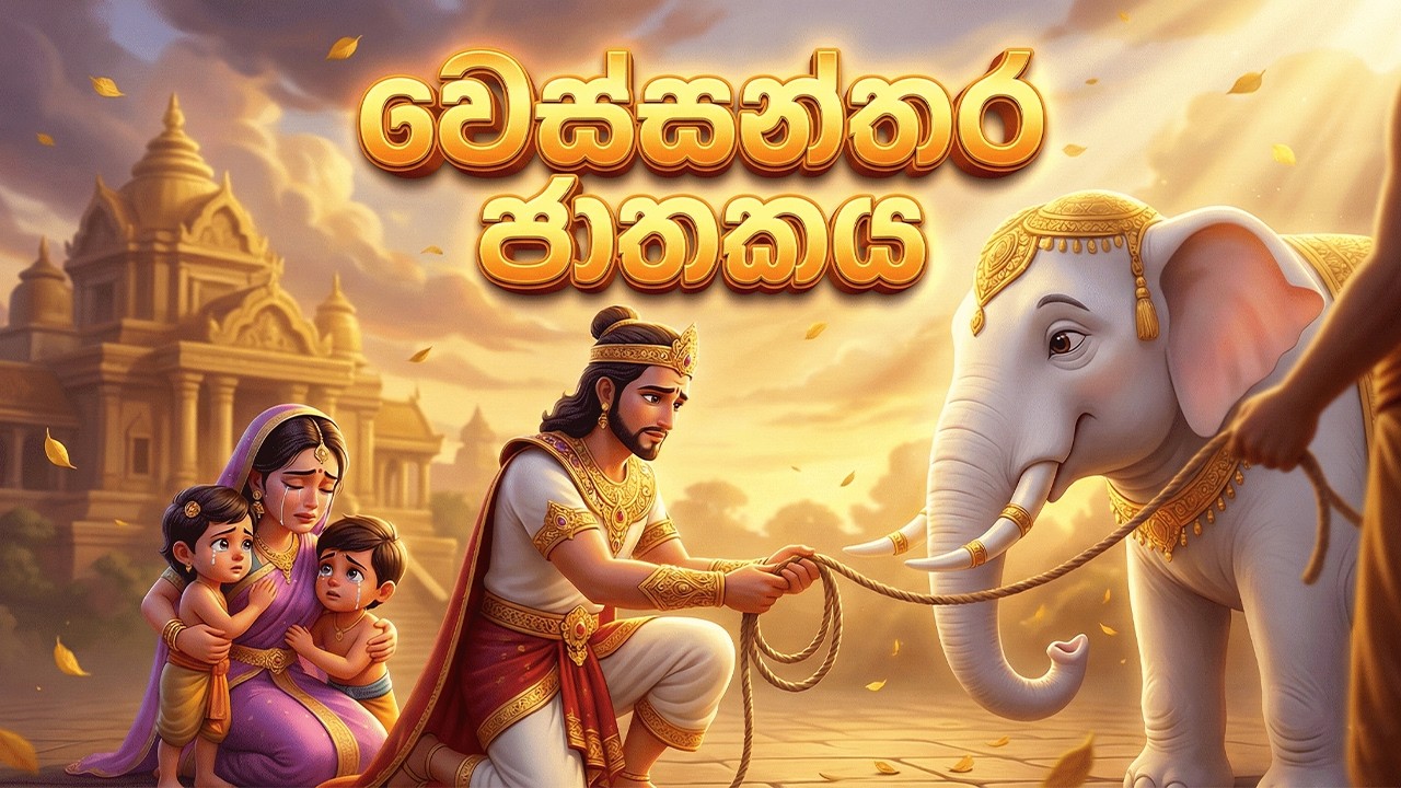 දරුවන් දන් දුන් වෙස්සන්තරගේ කතාව | sinhala lamakathandara | wessanthara ...