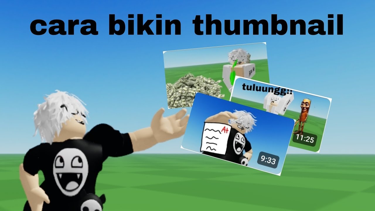 Tutorial Bikin thumbnail kayak gw😁 - YouTube