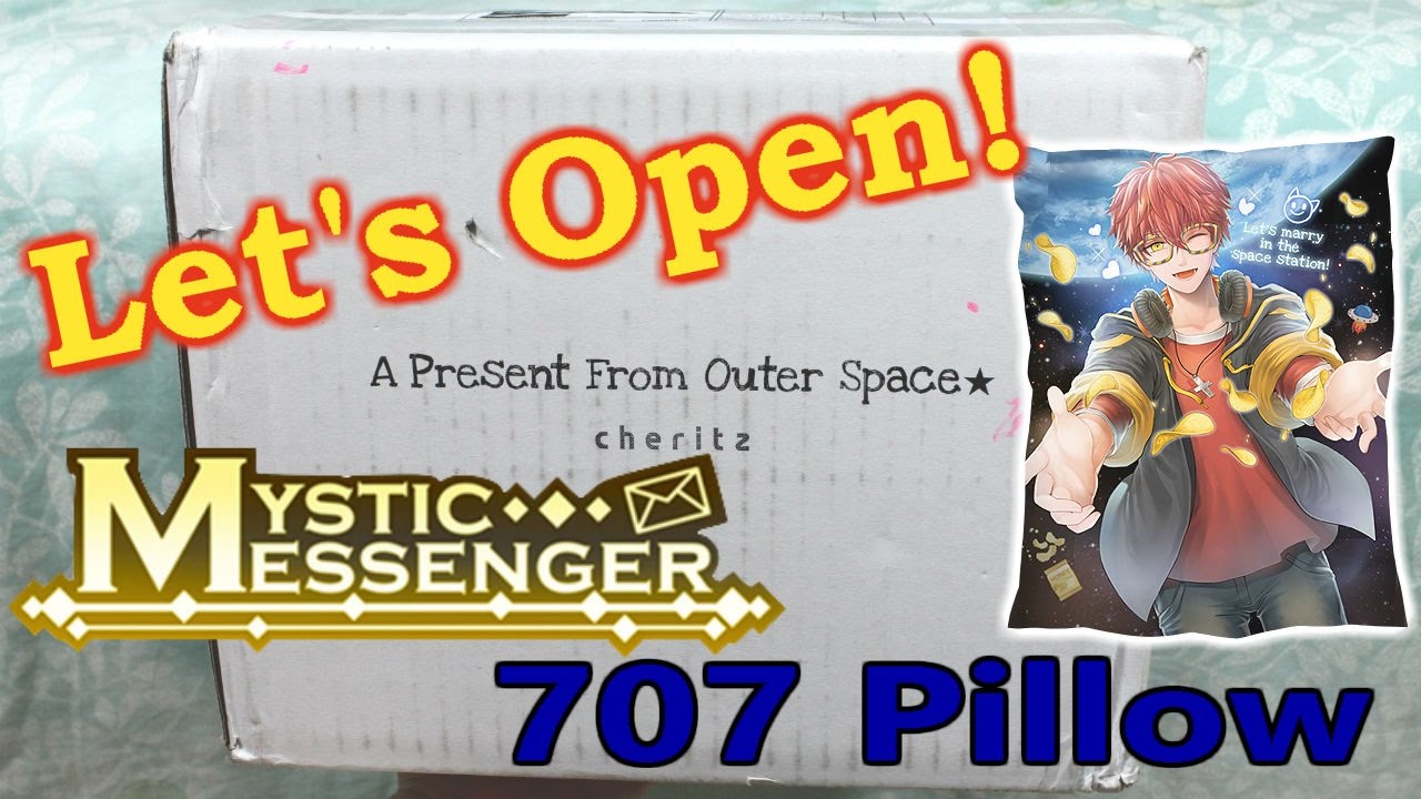 Mystic Messenger OFFICIAL 707 Pillow! Let's Marry in the Space Station ...