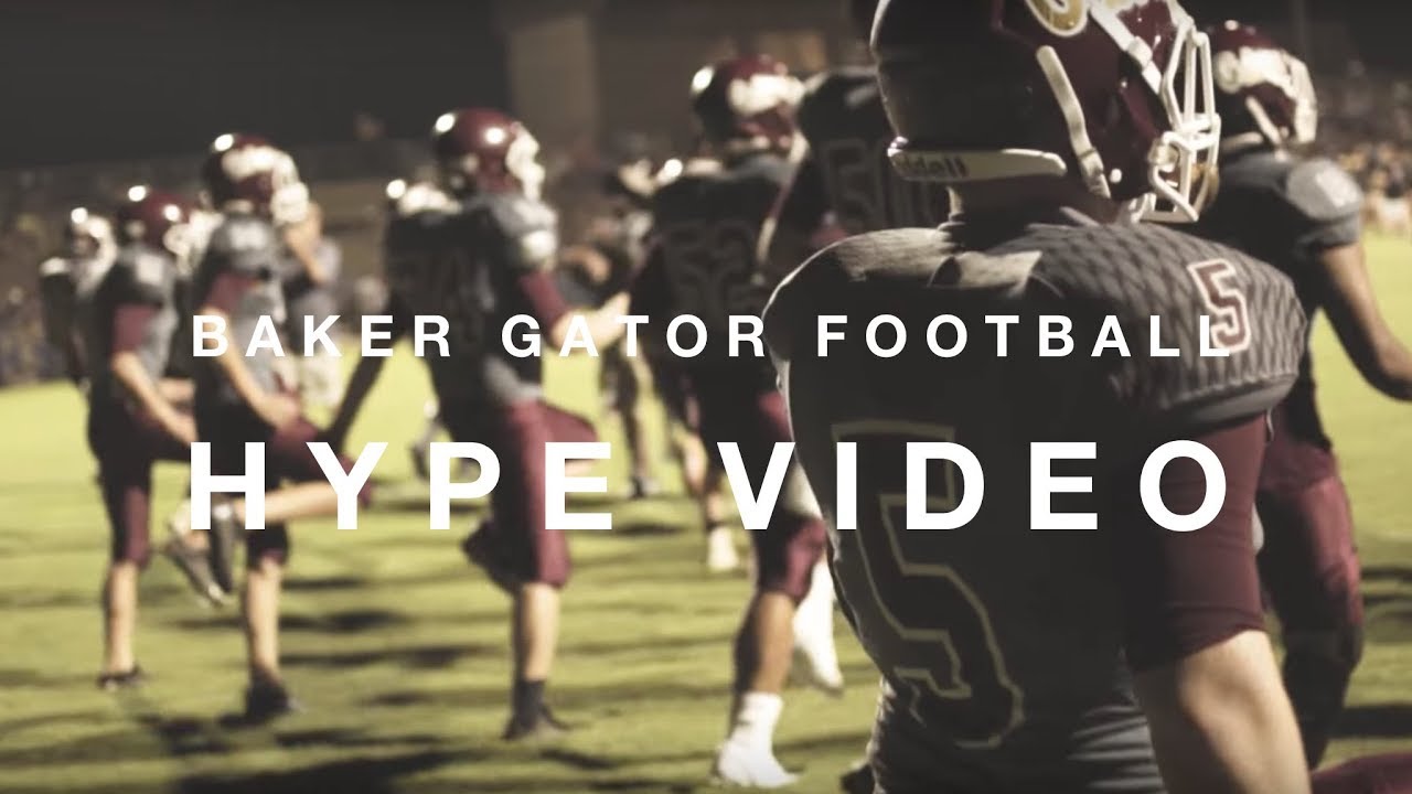Baker Gator Football | 2017 Hype Video - YouTube