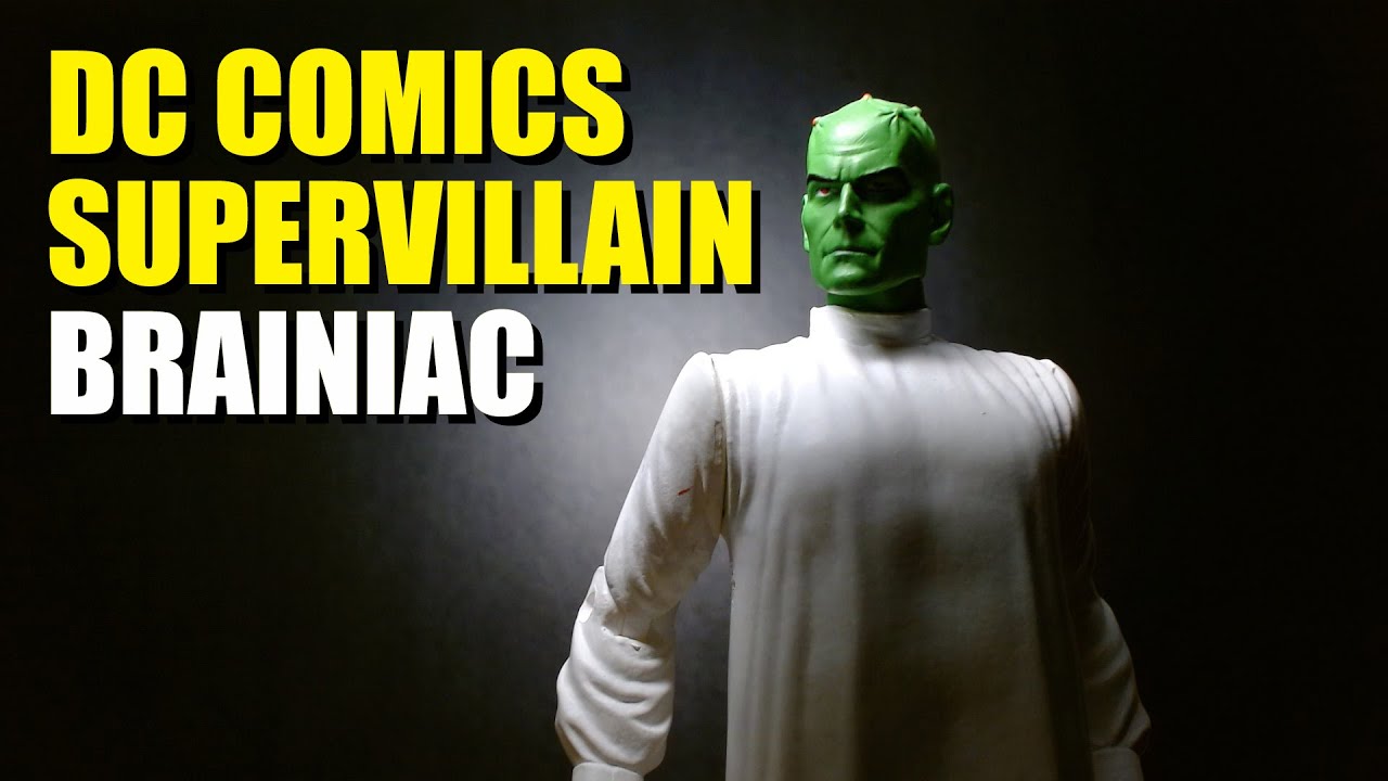 DC Comics Brainiac Action Figure DC Direct DC Collectibles Justice Alex ...
