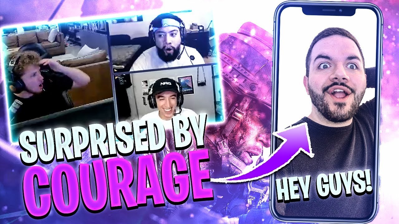 COURAGEJD SURPRISES US MID-STREAM!! He gifted us Subs?! - YouTube