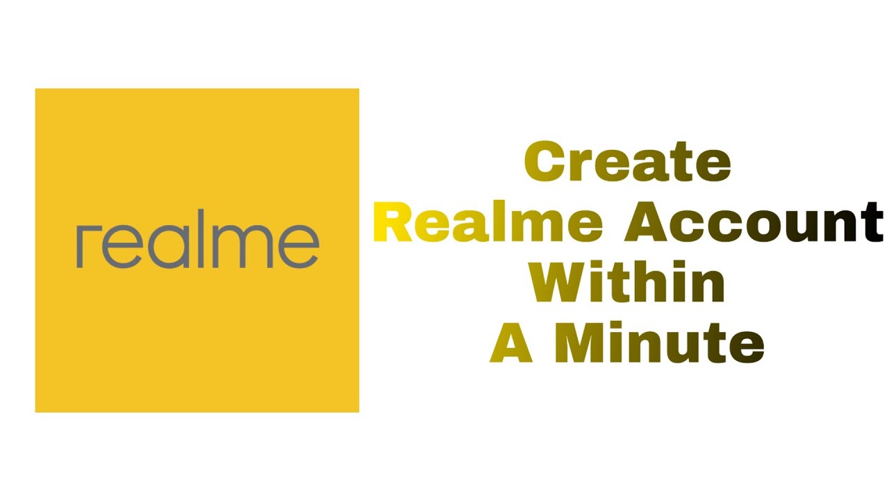 How to create Realme store account / Realme Account / Realme I'd ...