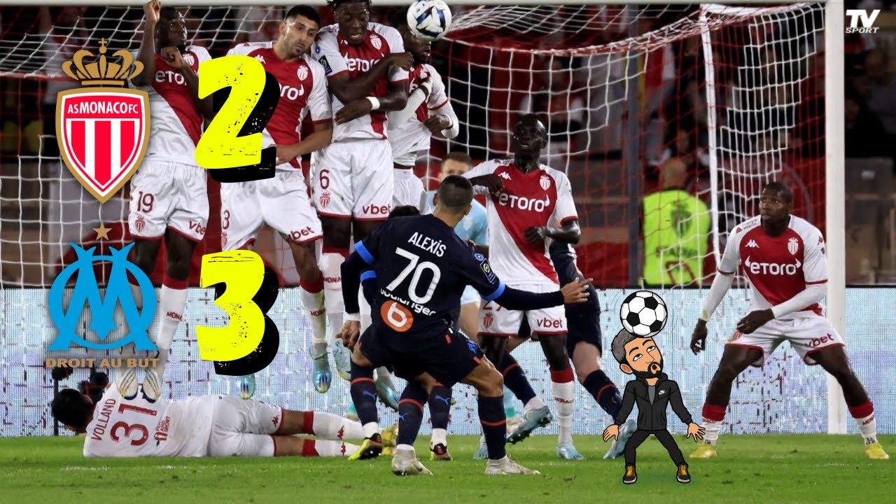 🔴 L'OM S'IMPOSE À MONACO, IN EXTREMIS (2-3) ! 🚑 LA GRAVE BLESSURE D ...