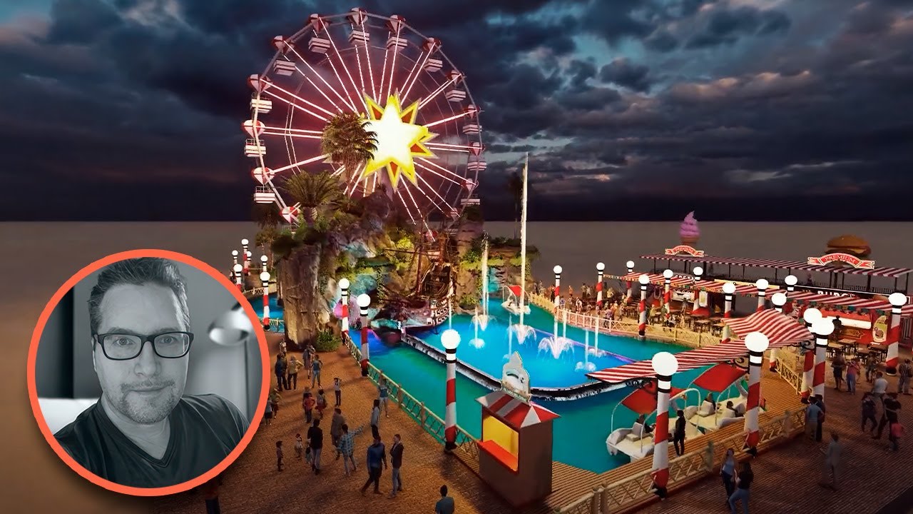 25 meter High Ferris Wheel Conceptual Design - YouTube