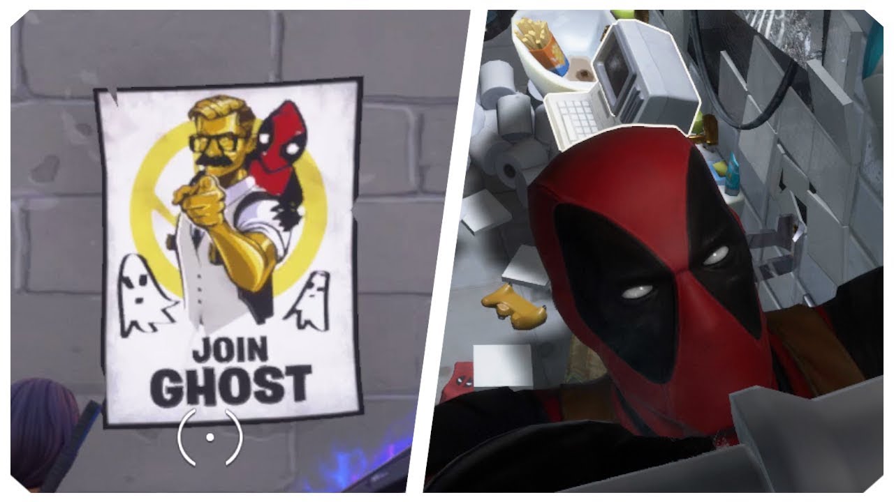 Deface GHOST or SHADOW Recruitment Posters - Fortnite (Deadpool ...