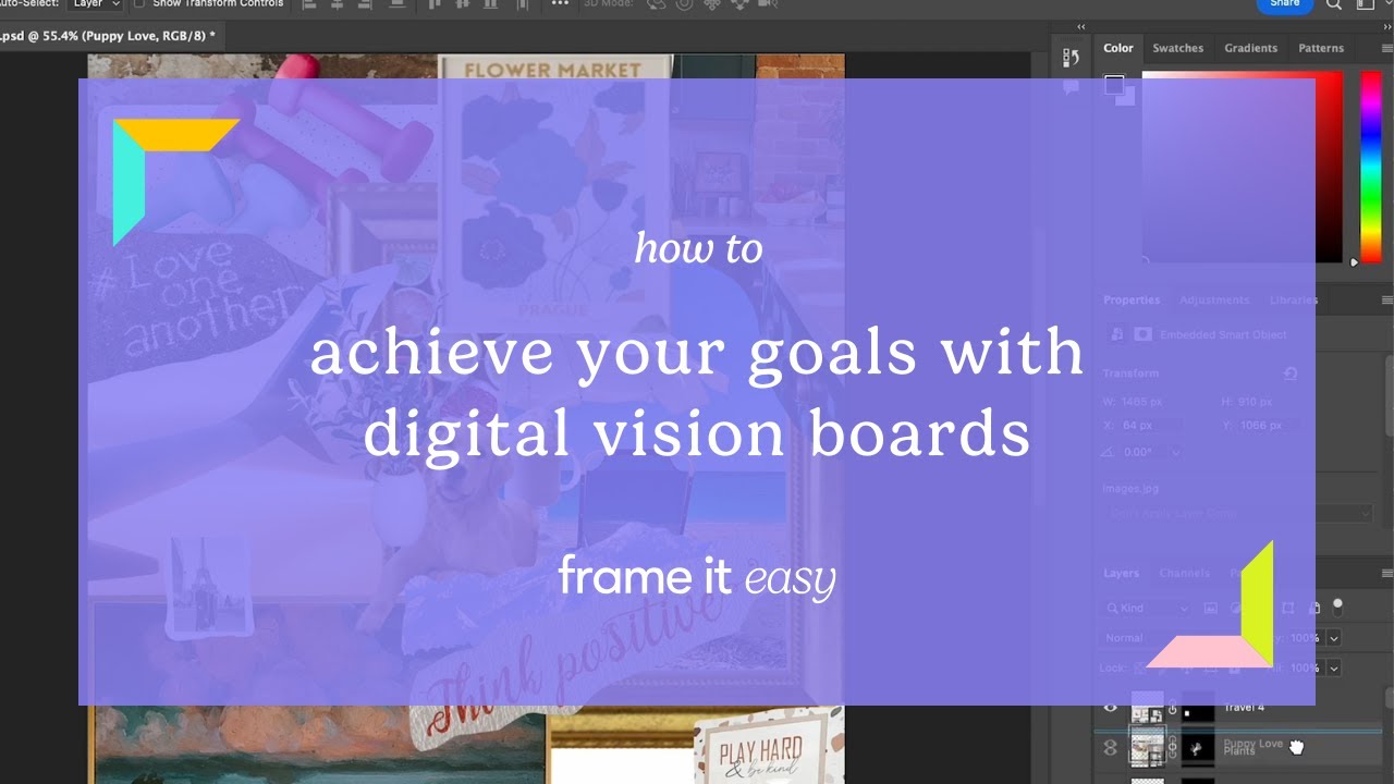 Achieve Your Goals with Digital Vision Boards - YouTube