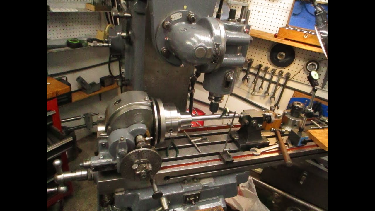 Brown & Sharpe Milling machine Erickson collets - YouTube