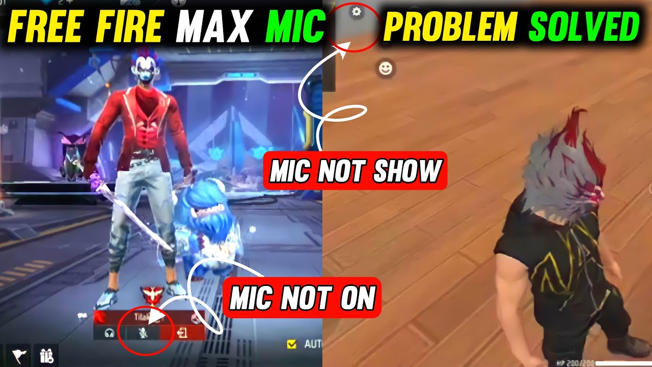 How To Fix Mic Problem In Free Fire Max | Free Fire Mic Not Showing ...