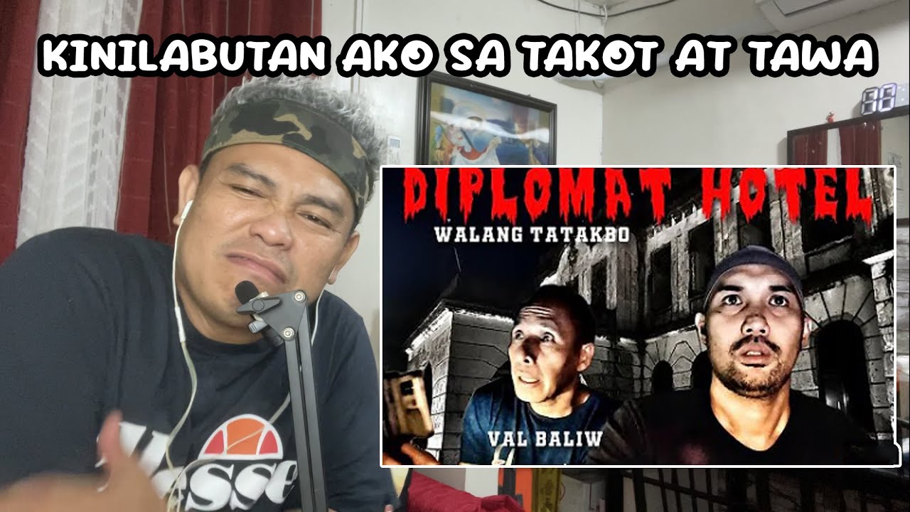 DIPLOMAT HOTEL EXPLORE NI BOSS RINO AT VAL BALIW - ALIW REACTION VIDEO ...