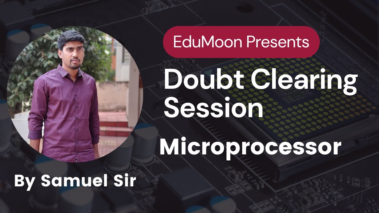 Overview and Doubt Clearing Session - Microprocessor - YouTube