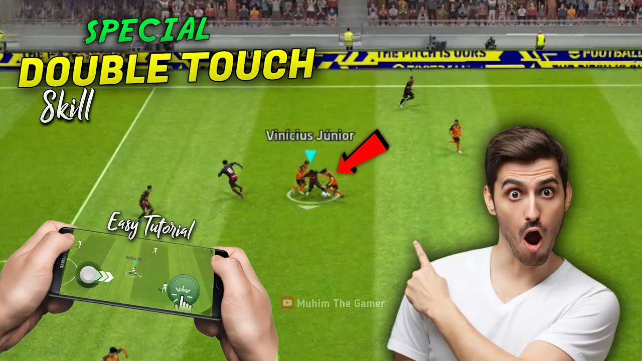 How To Do Special Double Touch Skills In Efootball 2023 Mobile
