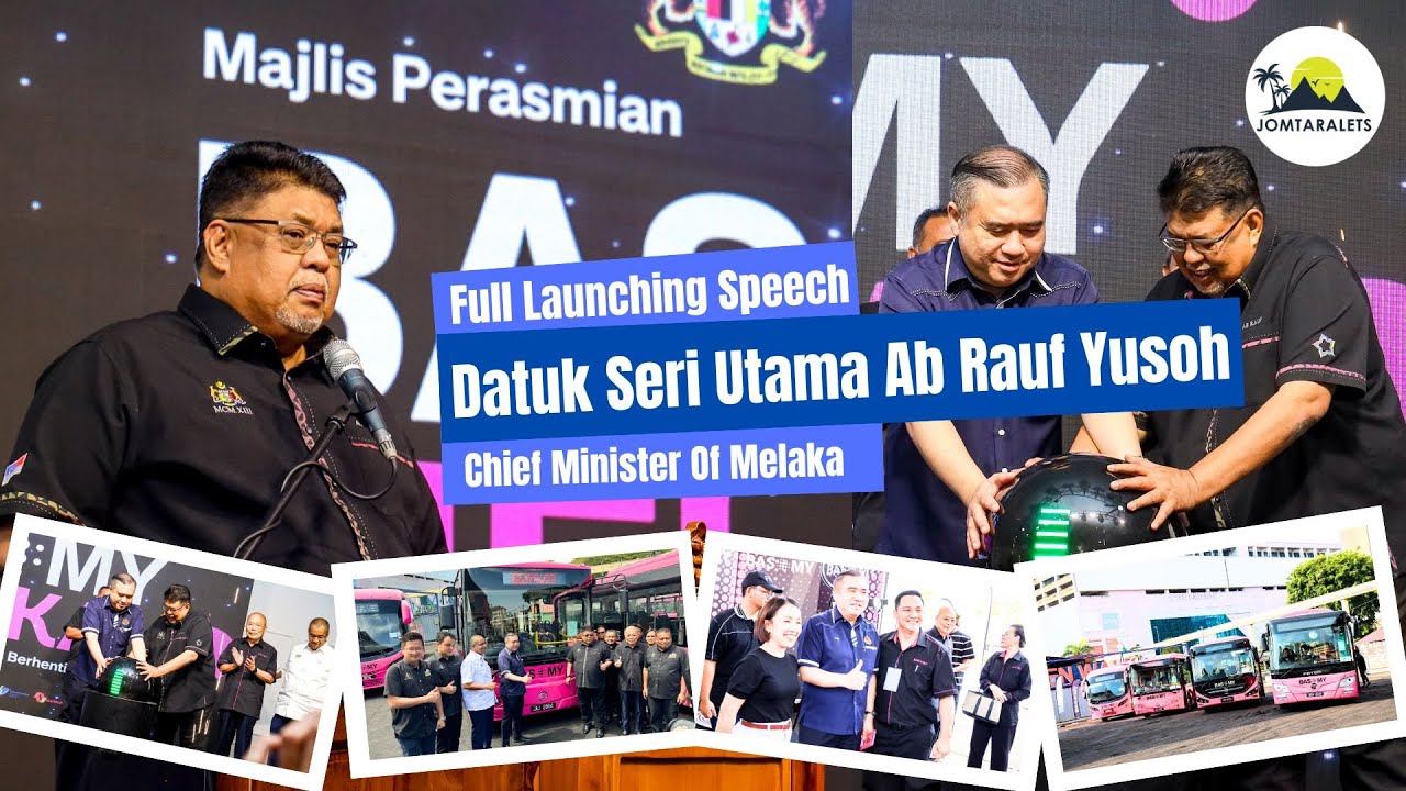 Full Speech by Datuk Seri Utama Ab Rauf Yusoh | Chief Minister of ...