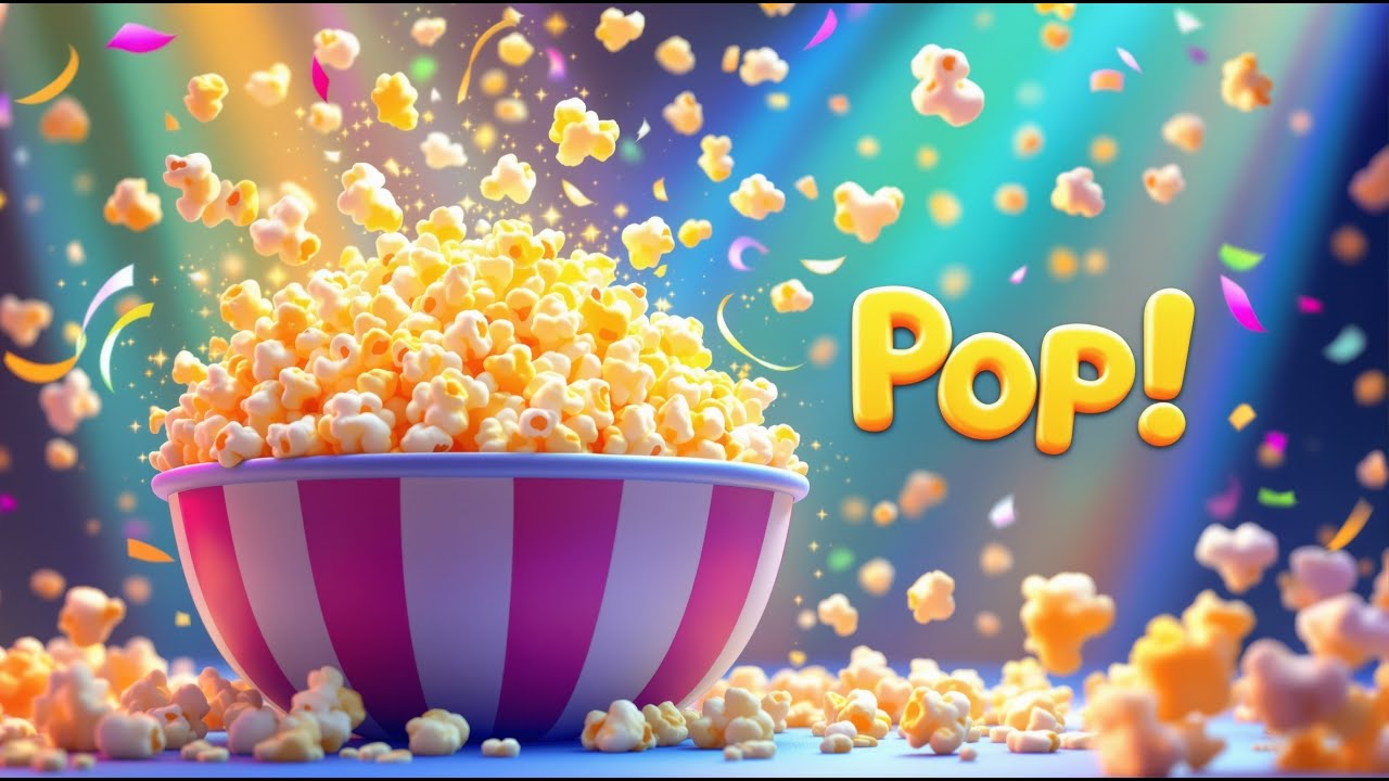 Pop Pop Pop! | Fun Popcorn Song for Kids 🍿🎶 - YouTube