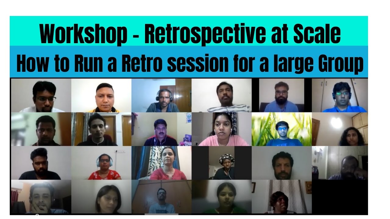 Agile retrospectives at Scale I How Sprint Retrospective Works I sprint ...