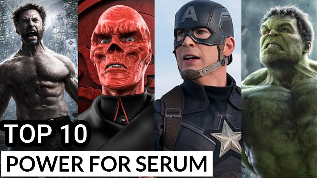 Top 10 Characters Who Got Power From Super-Serum In Marvel | Marvel ...