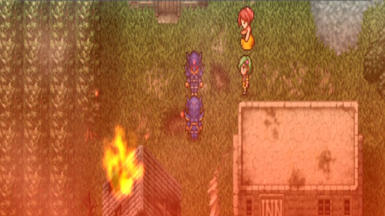 Final Fantasy IV (PSP) Cecil And Kain Meets Rydia HD 1080p - YouTube