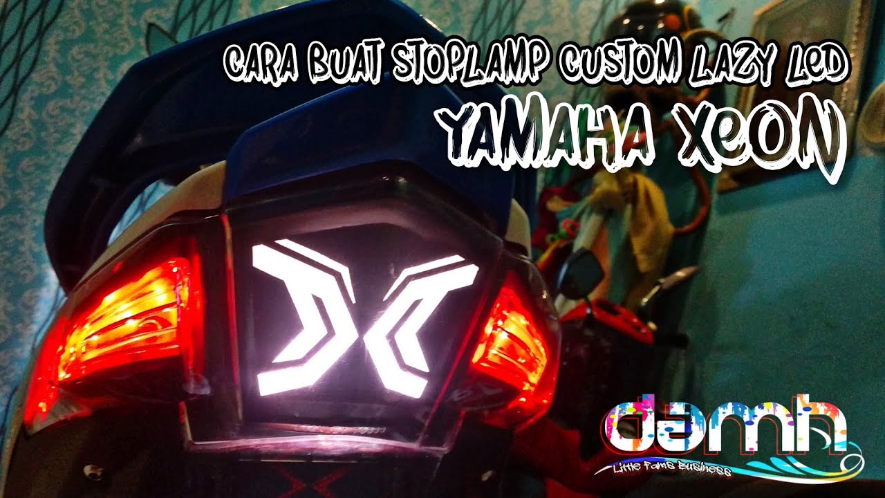 stoplamp custom lazy led xeon rc karbu gt || tutorial cara buat ...