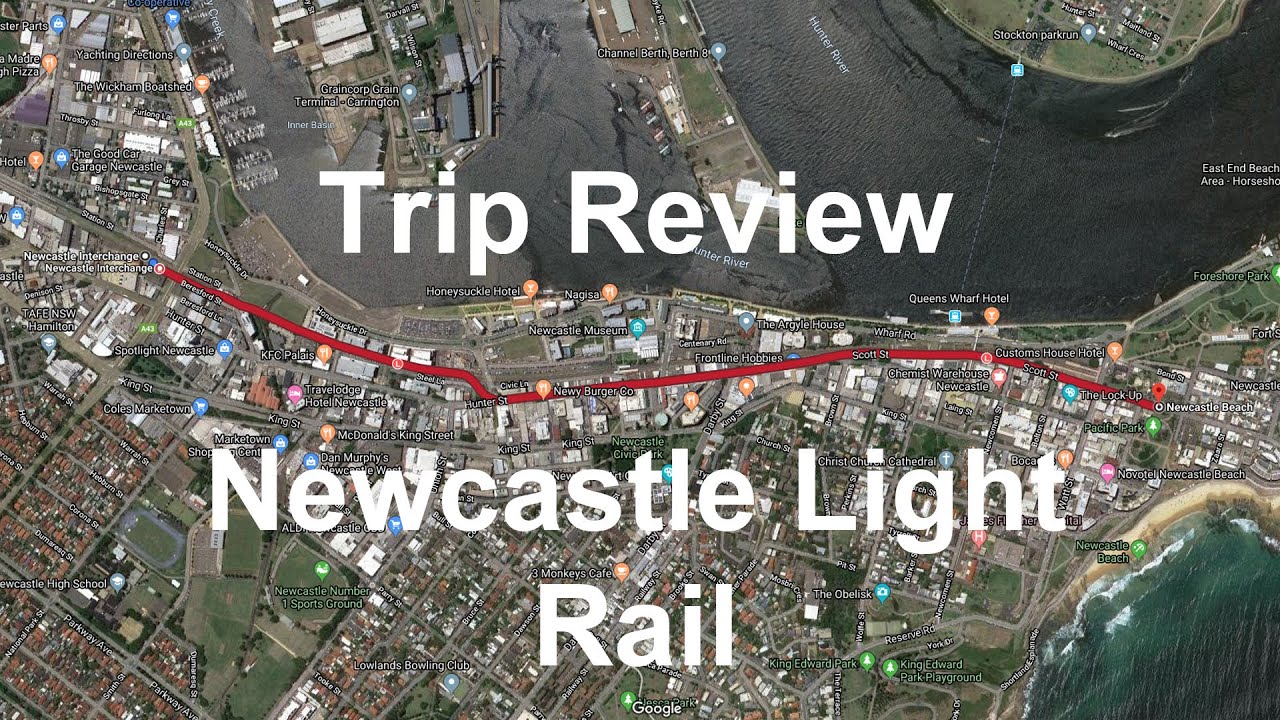 Trip Review, Newcastle Light Rail - YouTube
