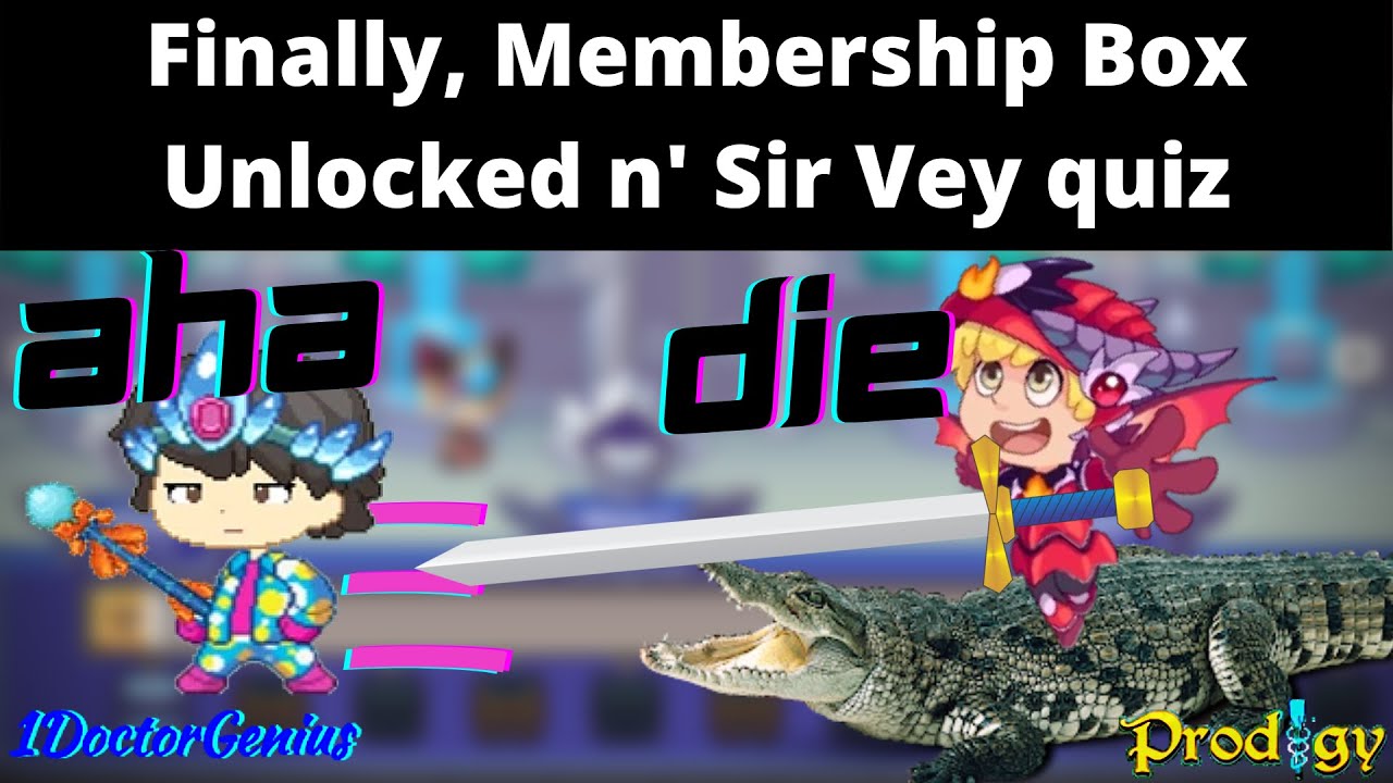 Prodigy: JUNE Membership Box 2021 FINALLY: Sirvey questions and more ...