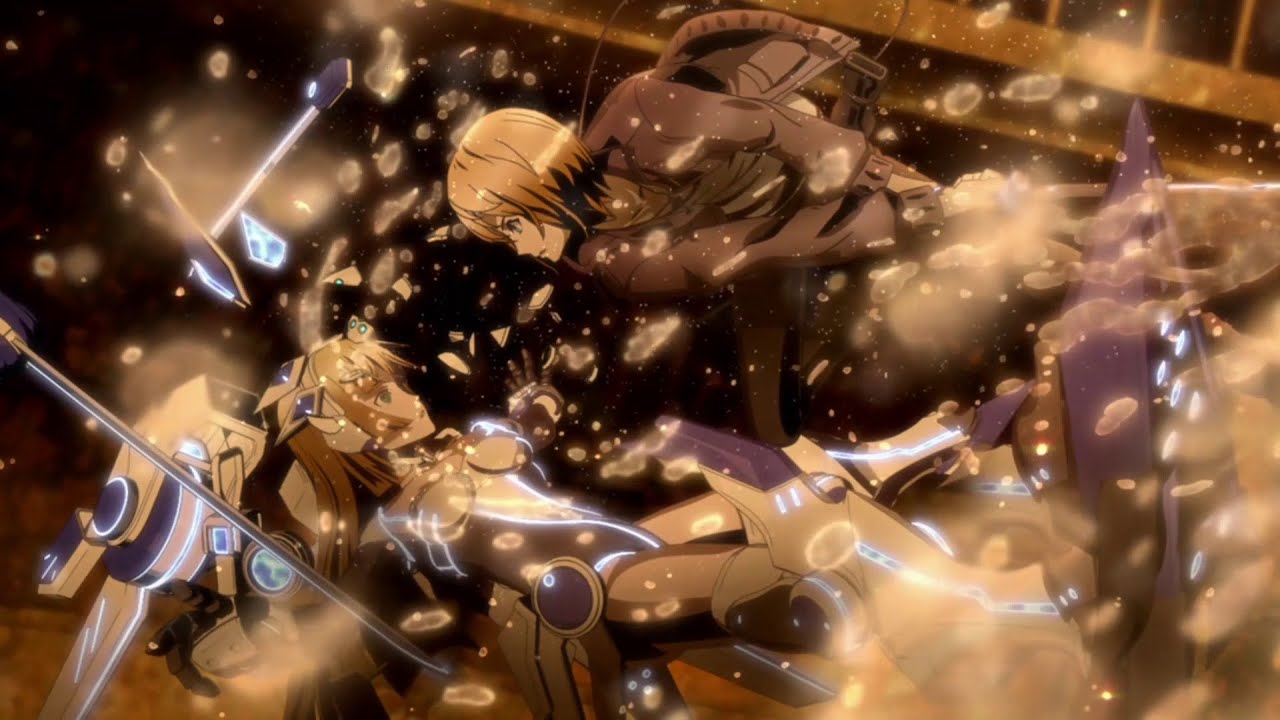 Anime robot girl broken scene #19 - YouTube