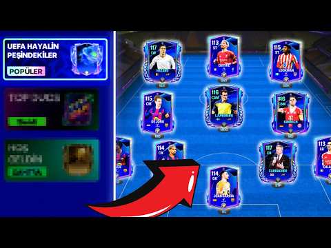 ŞAMPİYONLAR LİGİ PAKETLERİNDEN ÇIKANLARLA KADRO KURDUM! 🔥 FC Mobile 26