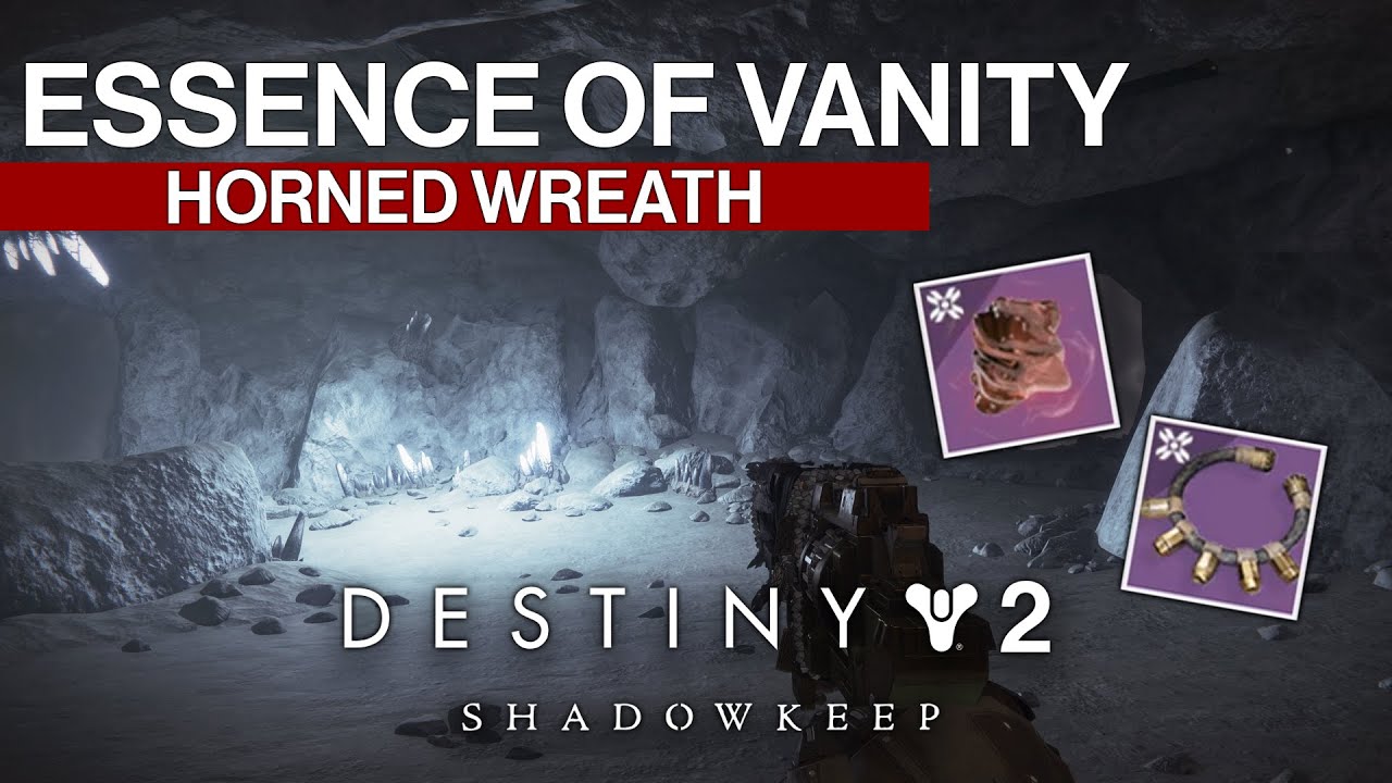 Destiny 2 Horned Wreath Essence of Vanity Tranquility Sniper Rifle ...