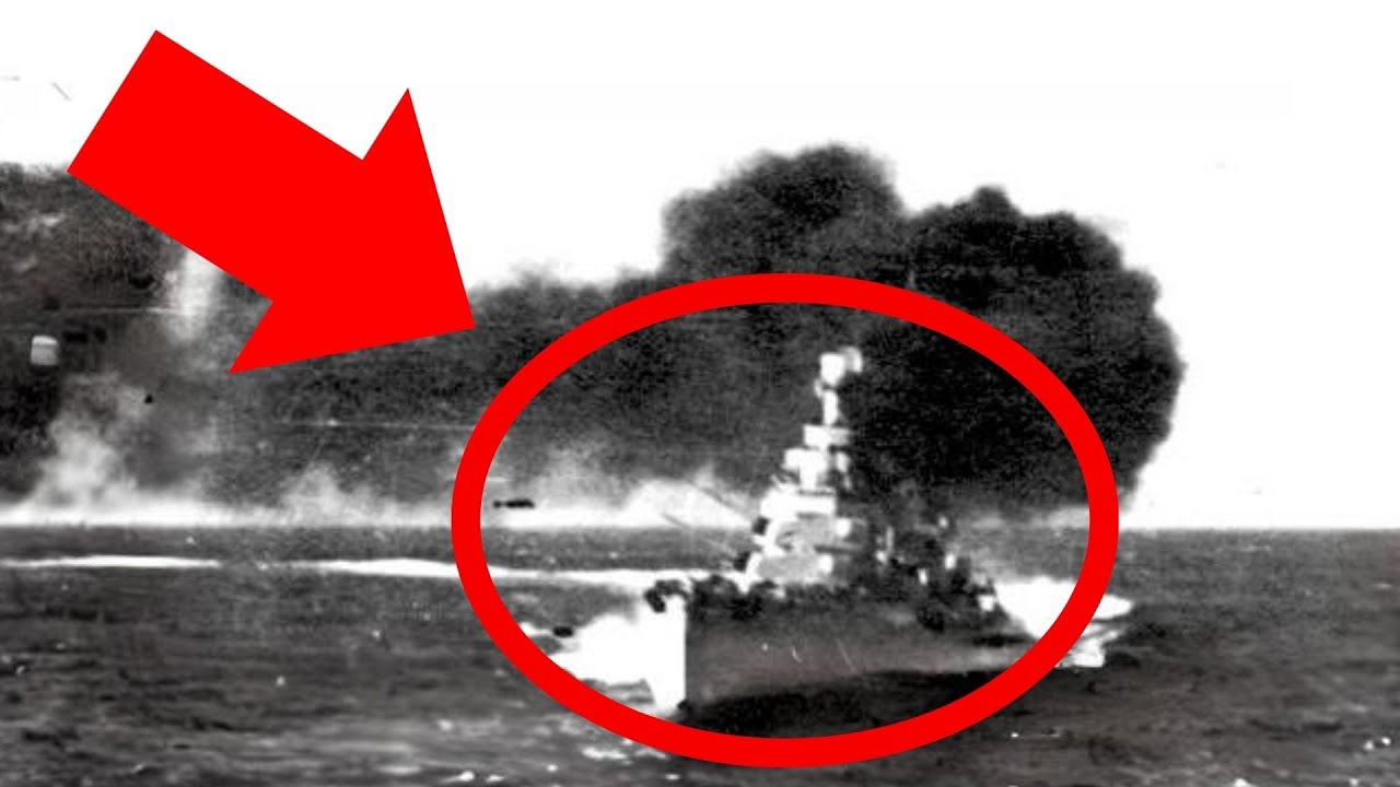 The Crazy Ship that Attacked a Giant Fleet & Took 5000 Shells to Sink ...