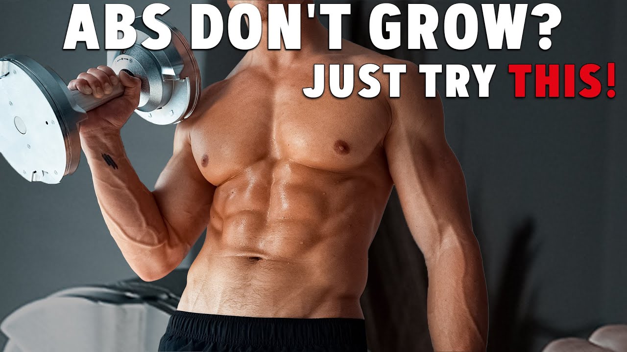 Your ABS are NOT Growing? Try This Weighted Workout For Mass - YouTube
