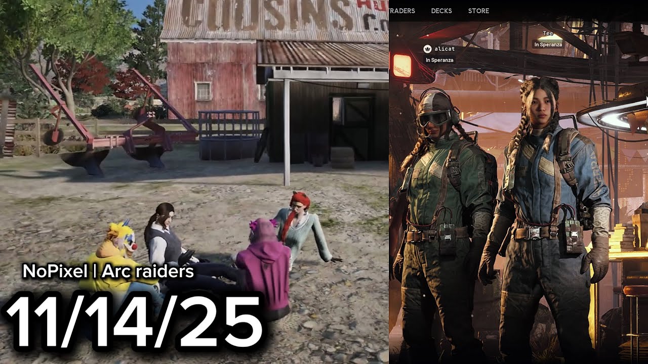 Reina Jones | Nopixel 4.0 | Arc Raiders (VOD Nov 14, 2025) - YouTube