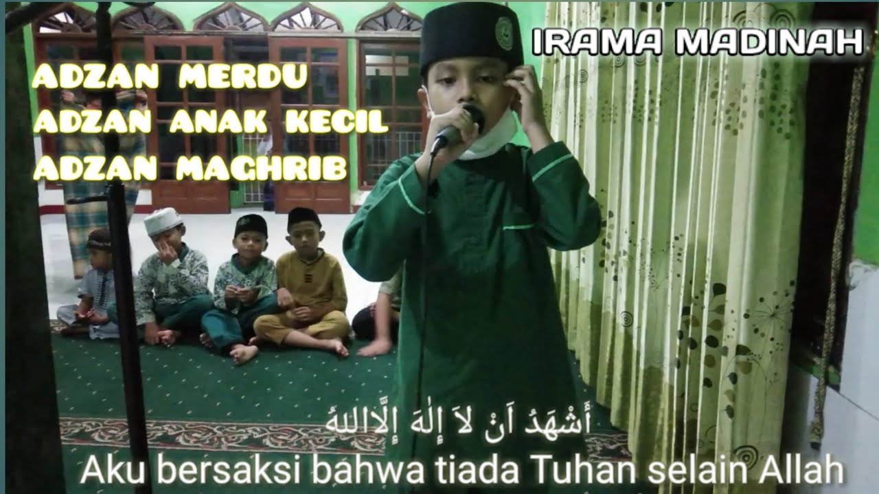 adzan irama madinah#adzan merdu#adzan anak kecil - YouTube
