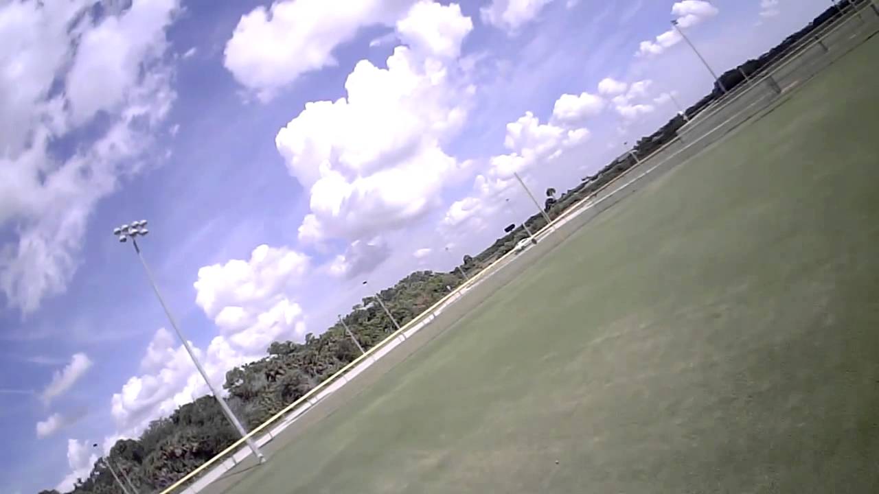 RC propeller strikes hand on launch. - YouTube