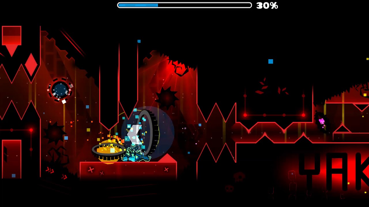 Geometry Dash || Crimson Planet 69% - YouTube