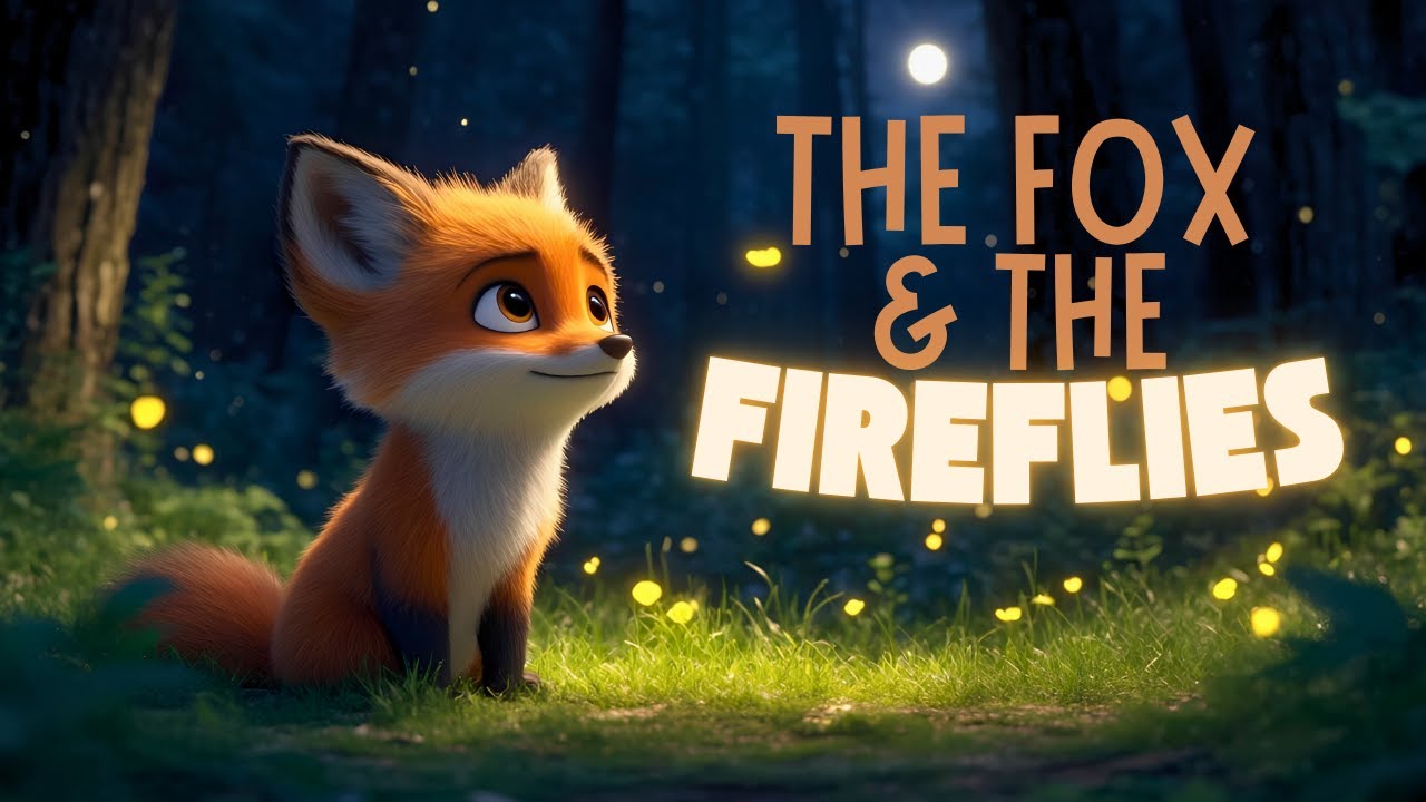 🦊 The Fox & the Fireflies – A Tale of Kindness and Light 📖 Stories for ...