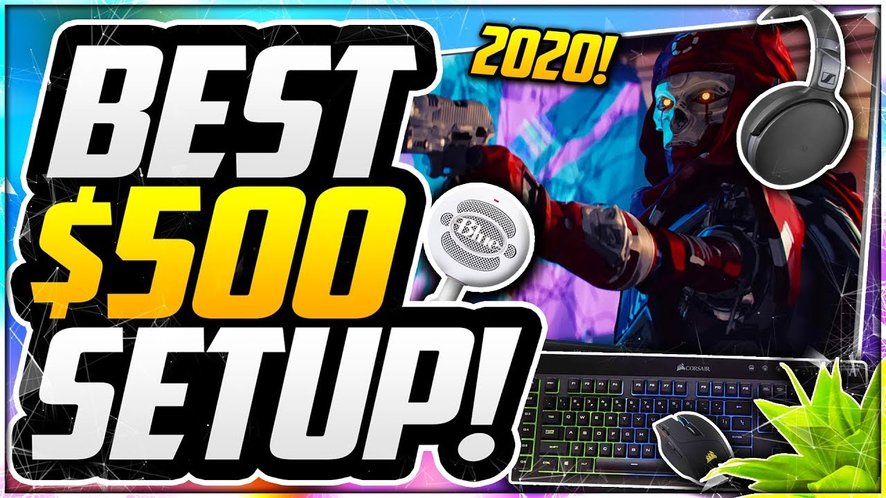 😱 ULTIMATE $500 Budget Gaming Setup For NEW YOUTUBERS! 🔥 BEST $500 ...