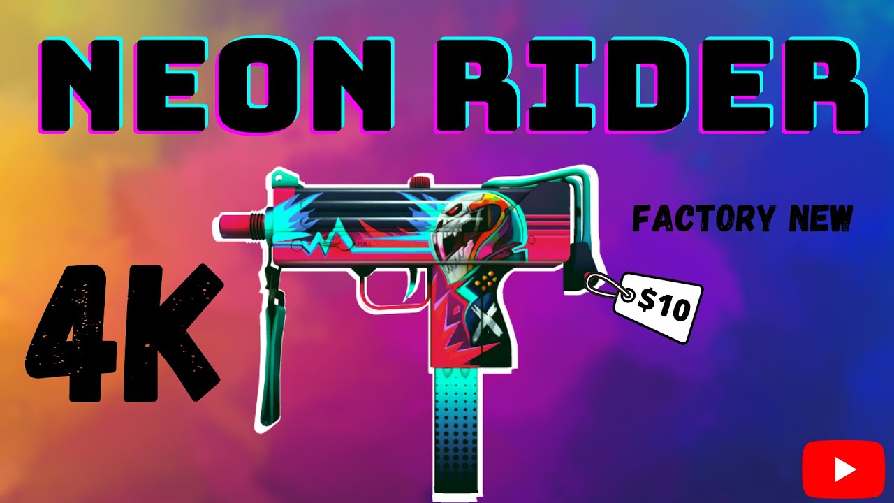 CS:GO MAC-10 NEON RIDER | 2020 | 4K GAME PLAY - YouTube