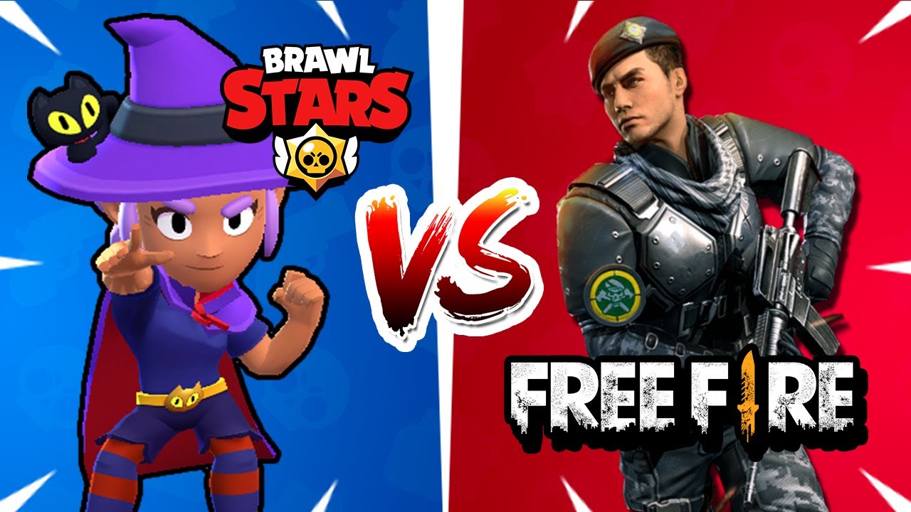 QUAL É "MELHOR"?! BRAWL STARS VS FREE FIRE - YouTube