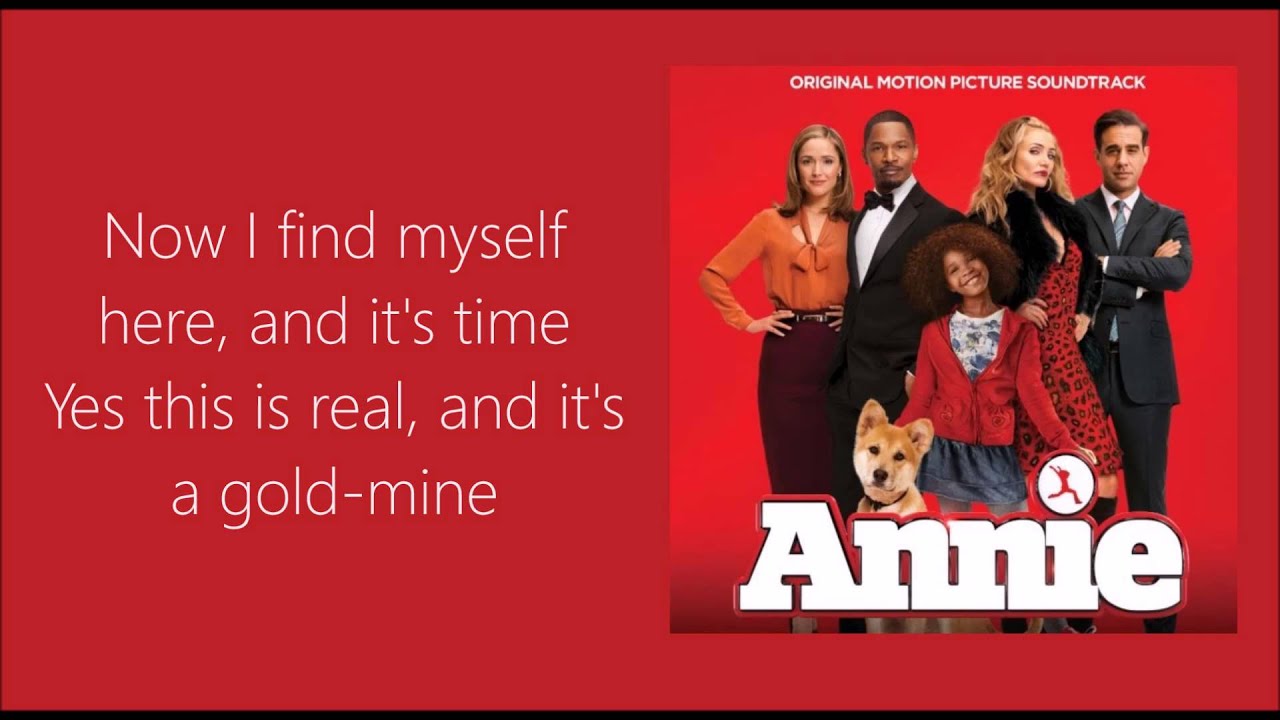 Opportunity SIA Version Lyrics (Annie 2014) - YouTube