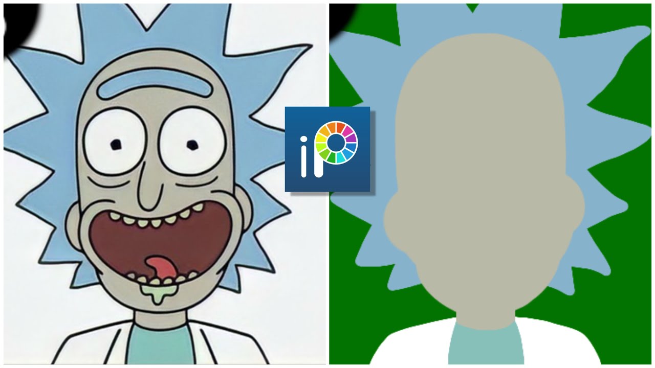 Rick: Transformando Foto em Desenho | Aplicativo IbisPaint - YouTube