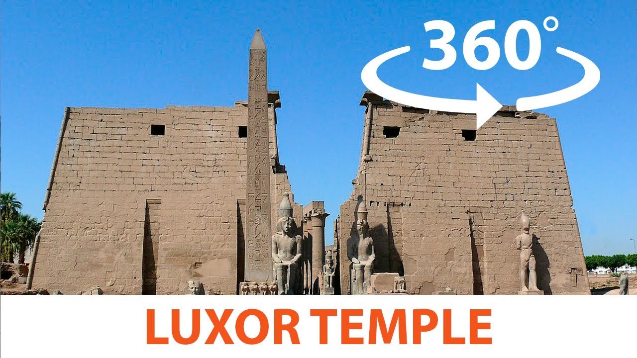 Luxor Temple VR 4K 360° HD 3D video - Luxor Ancient Egypt - YouTube