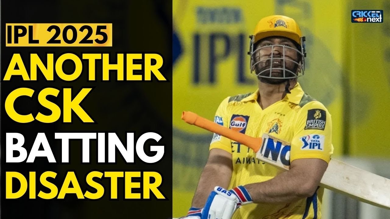 CSK Batting Crumbles Again as Sunrisers Hyderabad Seal Easy Win at ...