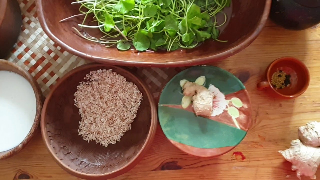 ගොටුකොළ කැඳ Gotukola Kanda, Skin & Brain health improving ancient herb ...