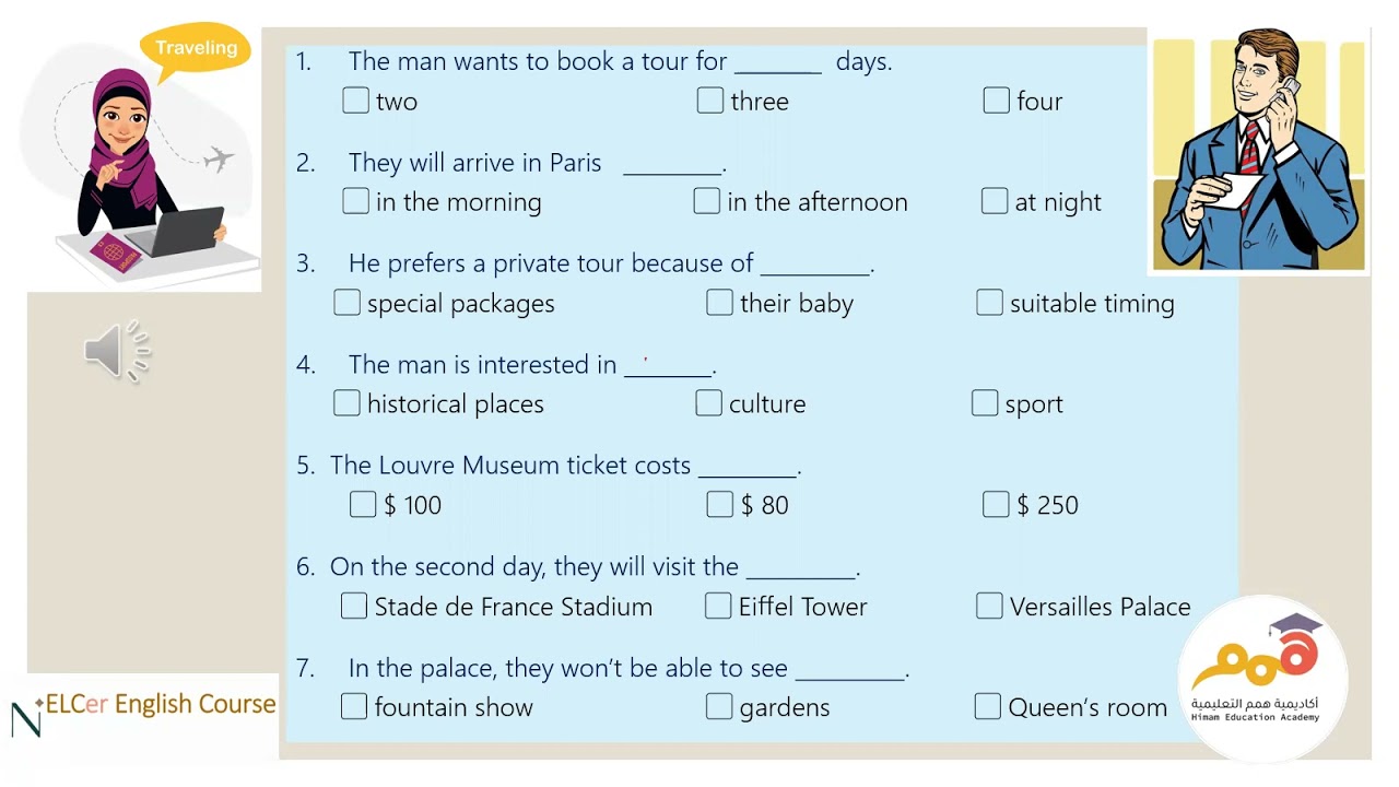 A Travel Agent & A Client Conversation - YouTube