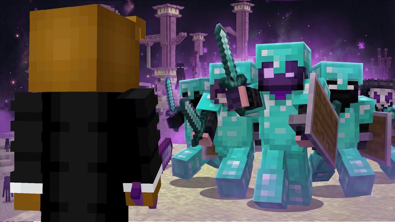 Cum Am Scapat din End pe Minecraft... - YouTube