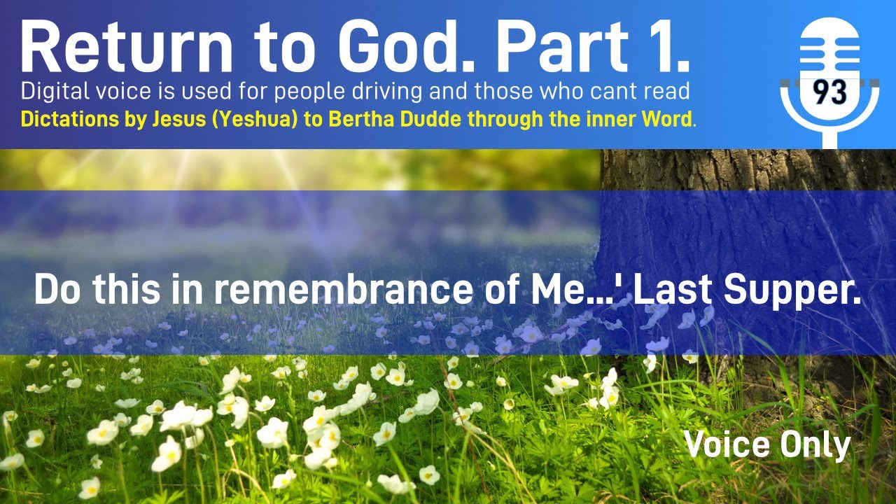 Return to God Part 1 No 93 - YouTube