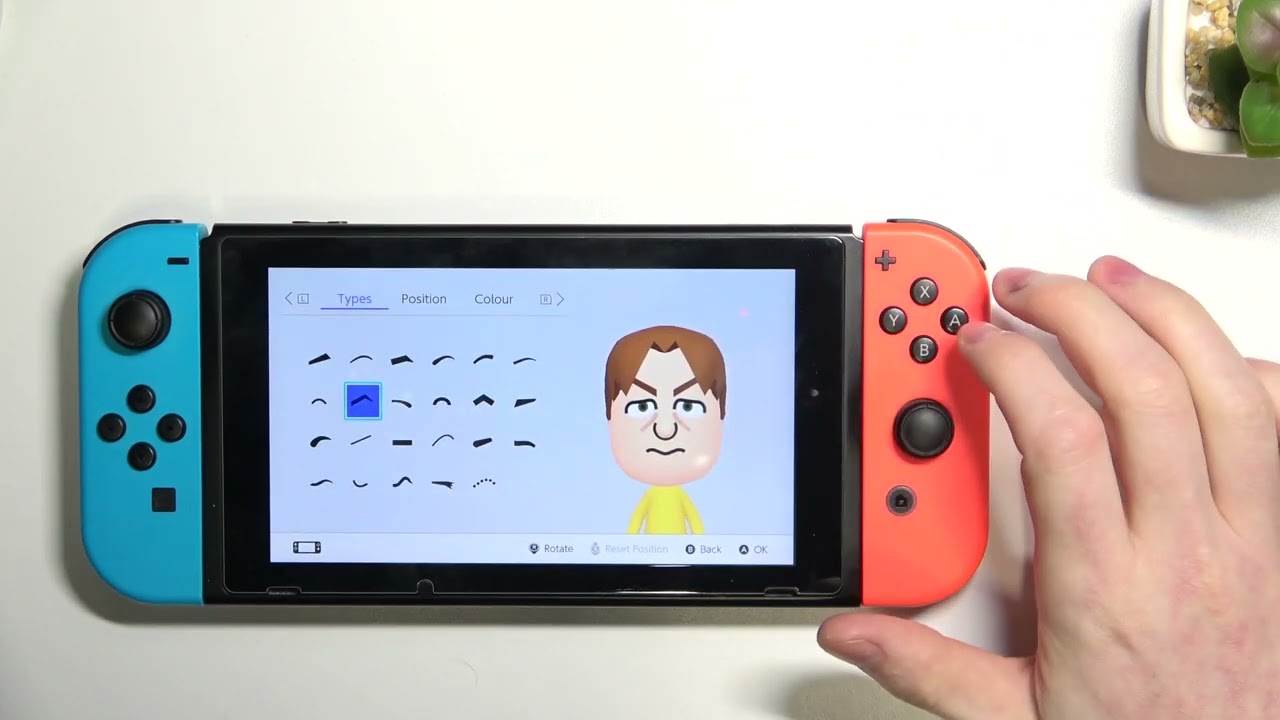 How to Create a New Mii in Nintendo Switch - Customize Mii on Nintendo ...