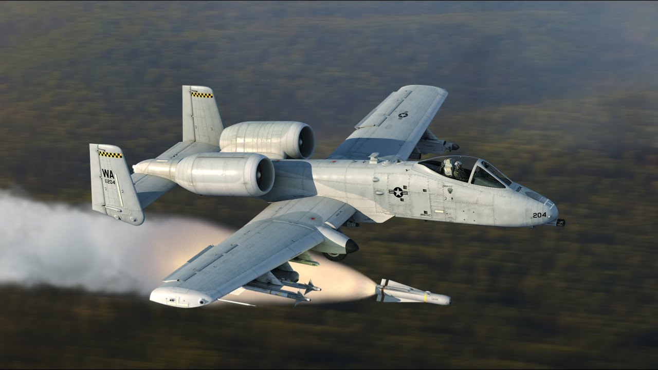 DCS A10C Flight planning from the pit - YouTube