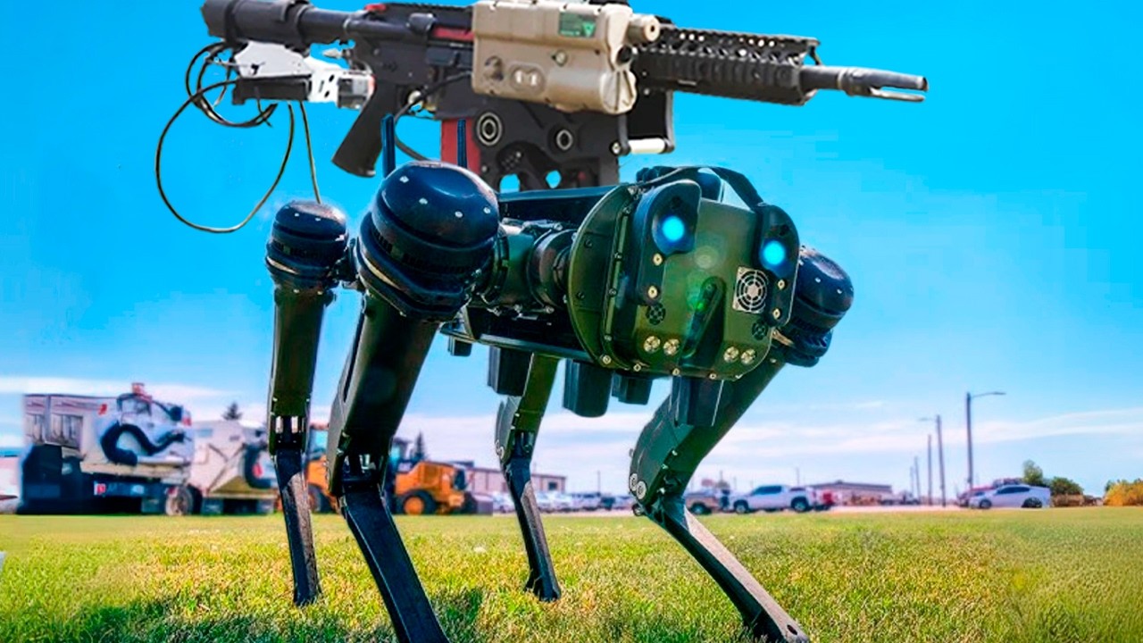 🔴 "PERROS ROBOT" Militares 🤖: Ya EN ACCIÓN en UCRANIA, CHINA y EE.UU ...