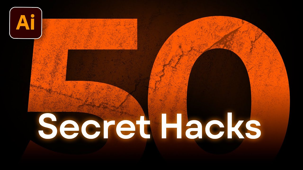 50 Design Hacks in Adobe Illustrator - YouTube